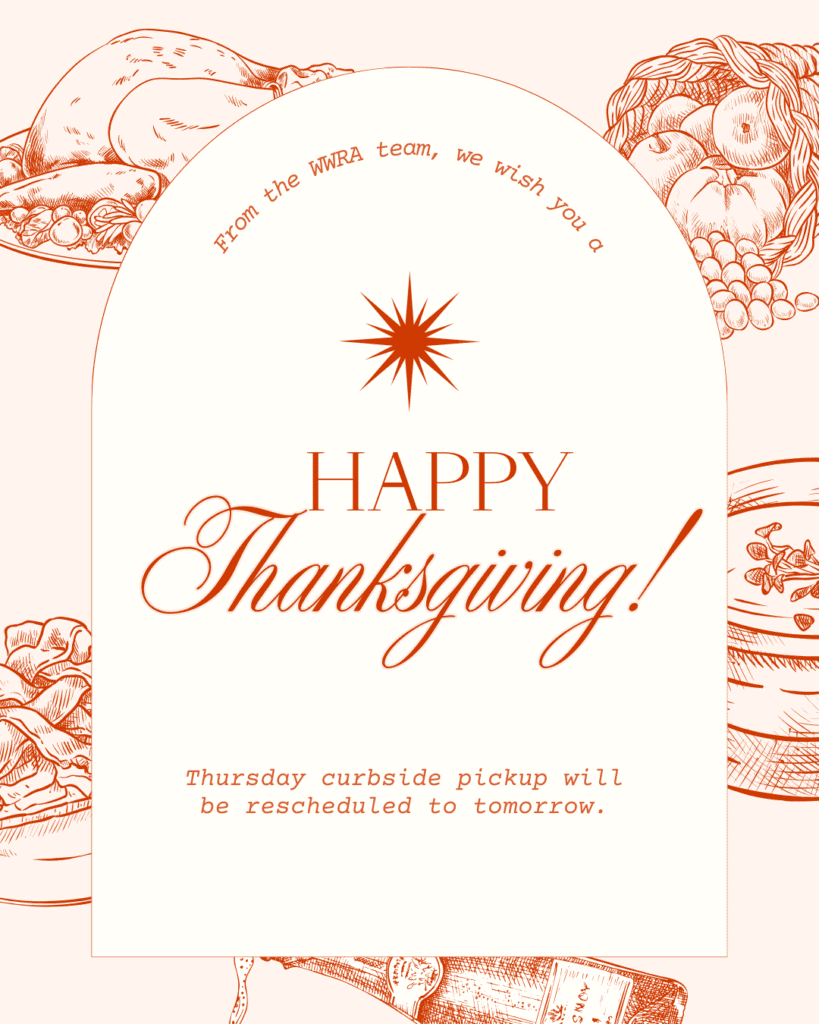 Thanksgiving 2025 – Western Washtenaw Recycling Authority